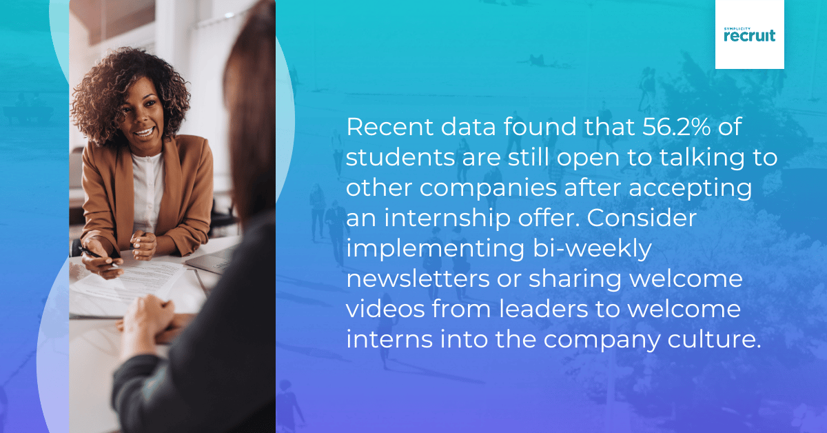 5 Steps to Keeping Interns Warm Before Their Internship