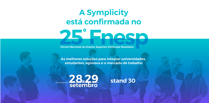 A Symplicity está confirmada no 25°FNESP