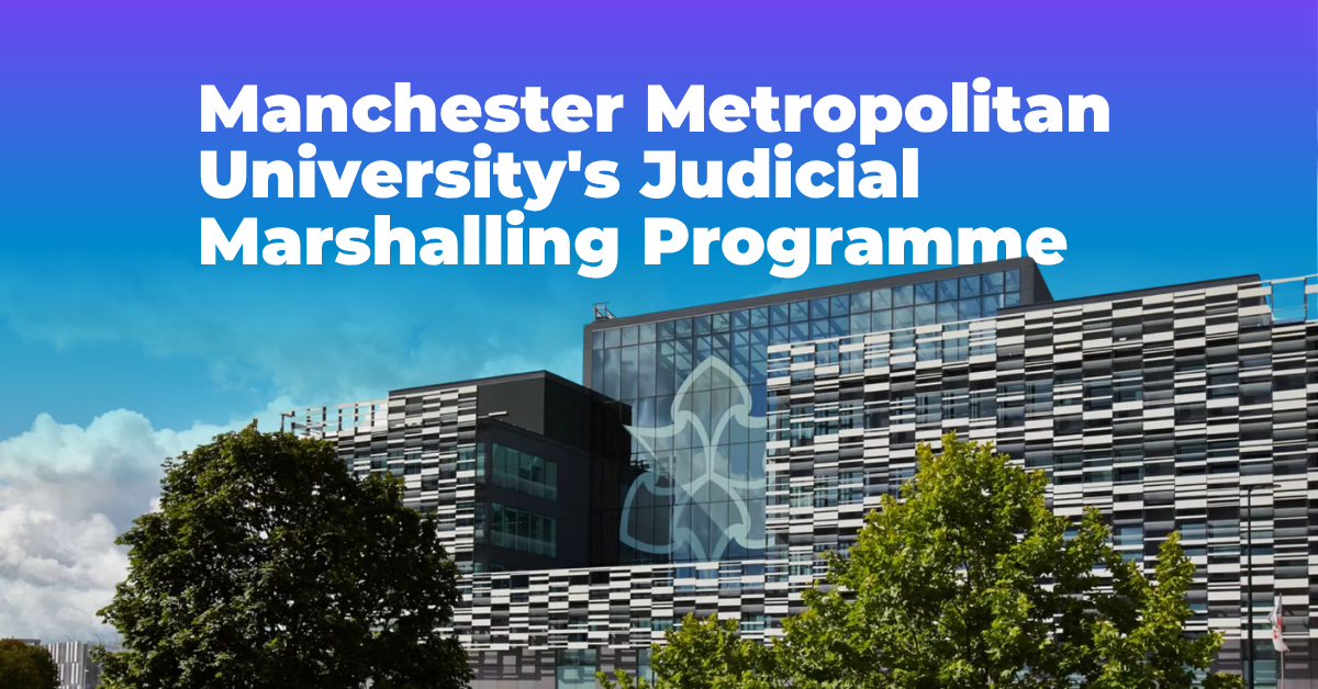 Manchester Metropolitan University's Judicial Marshalling Programme ...