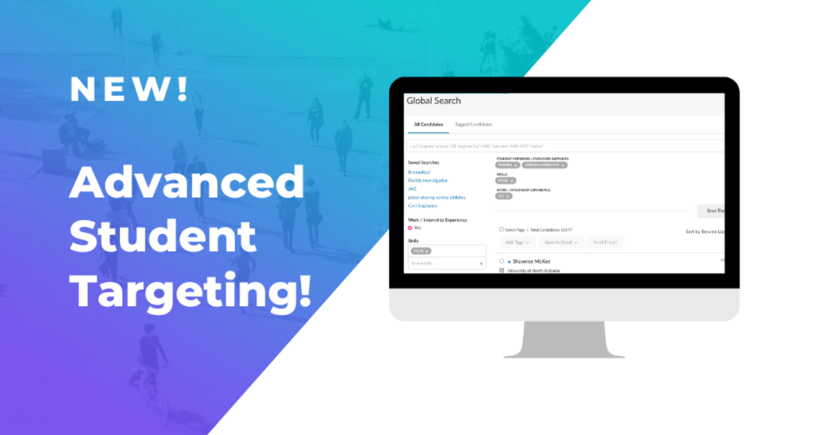 Symplicity Recruit Introduces Advanced Student Targeting