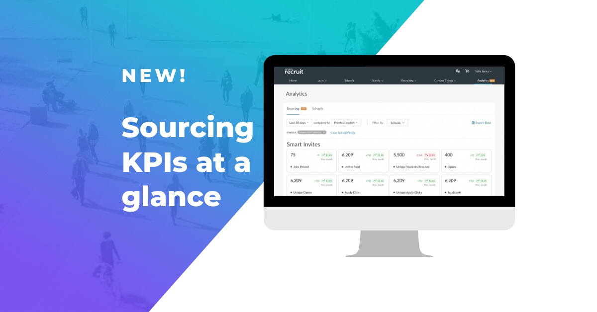 Symplicity Recruit Introduces the Sourcing Dashboard