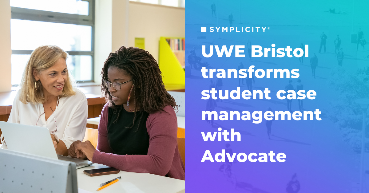 UWE Bristol Transforms Student Case Management with Symplicity Advocate